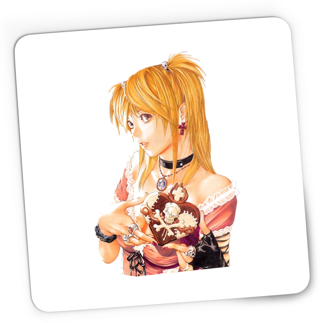 Mousepad Gaming Misa Amane Death Note Love You Heart, 21x19 cm - eMAG.ro