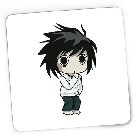 Mousepad Gaming Bebe Detectiv Death Note L Sherlock Holmes, 21x19 cm ...