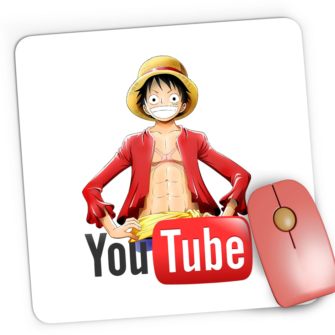 Gaming Egérpad One Piece Luffy Youtuber Youtube, 21x19 cm - eMAG.hu