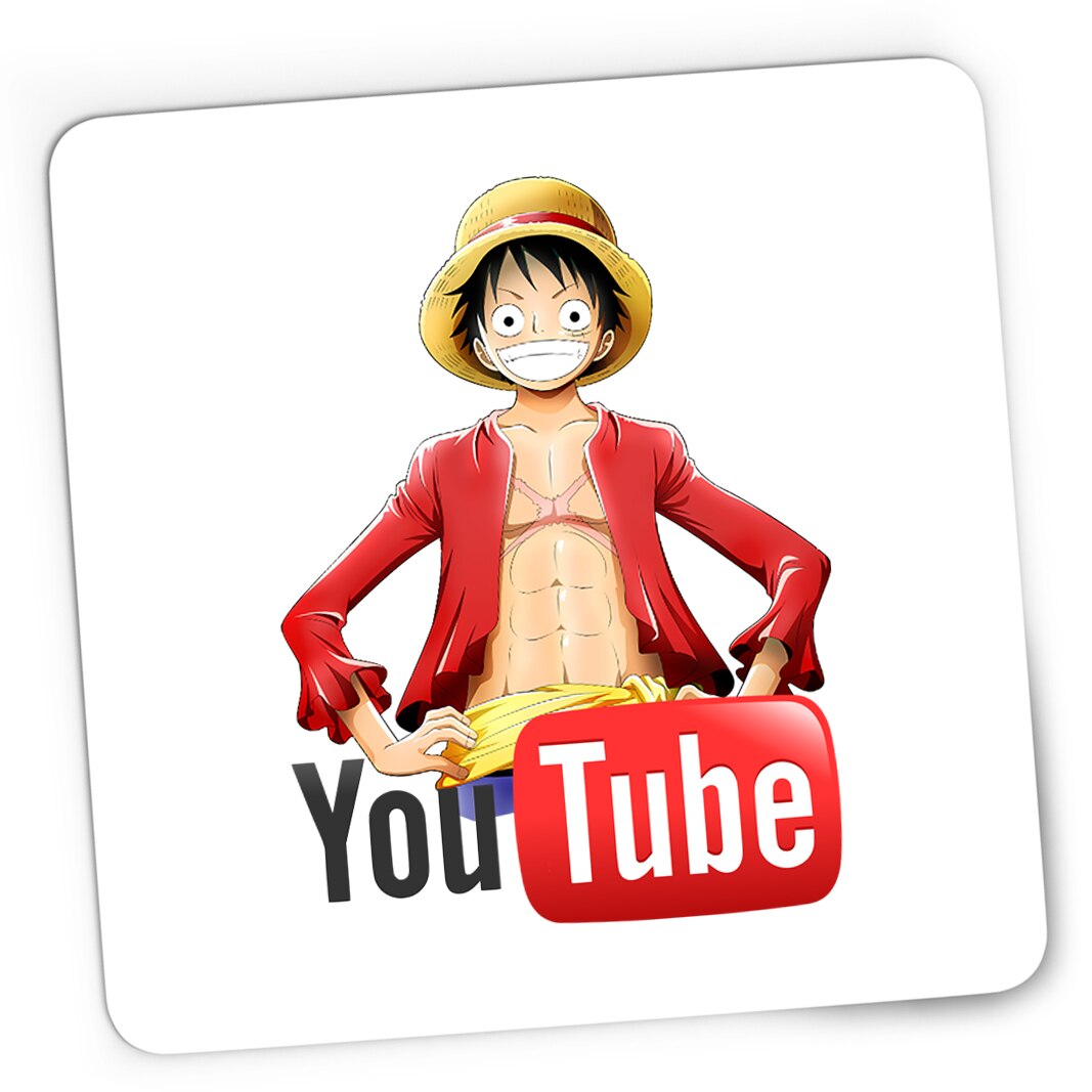 Gaming Egérpad One Piece Luffy Youtuber Youtube, 21x19 cm - eMAG.hu