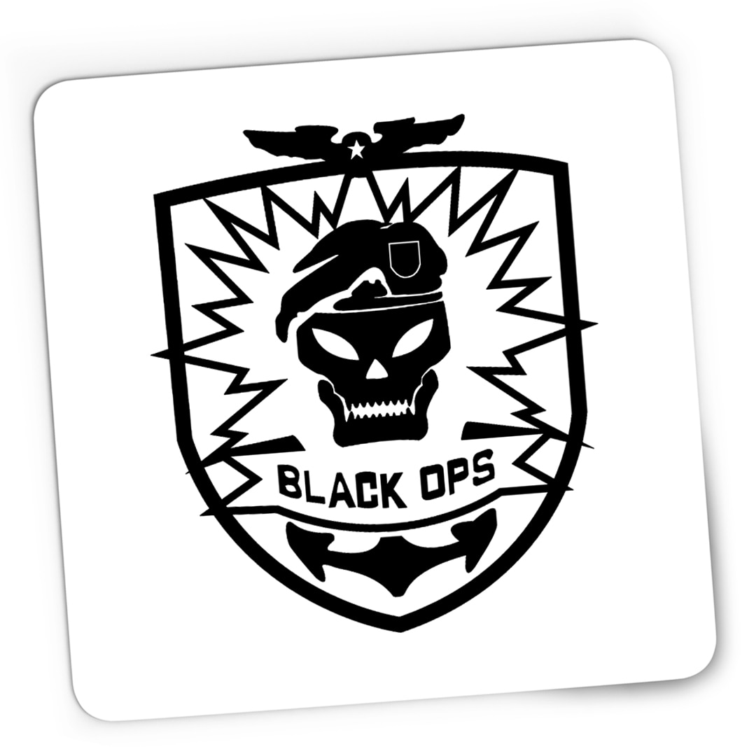 Mousepad Gaming Call of Duty Black Ops Logo Emblem, 21x19 cm - eMAG.ro