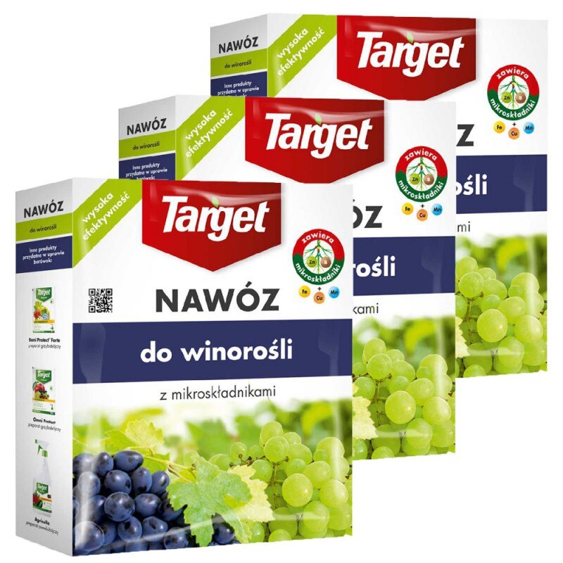 Set 3 pachete ingrasamant granulat pentru vita de vie, 3 x 1 kg - eMAG.ro