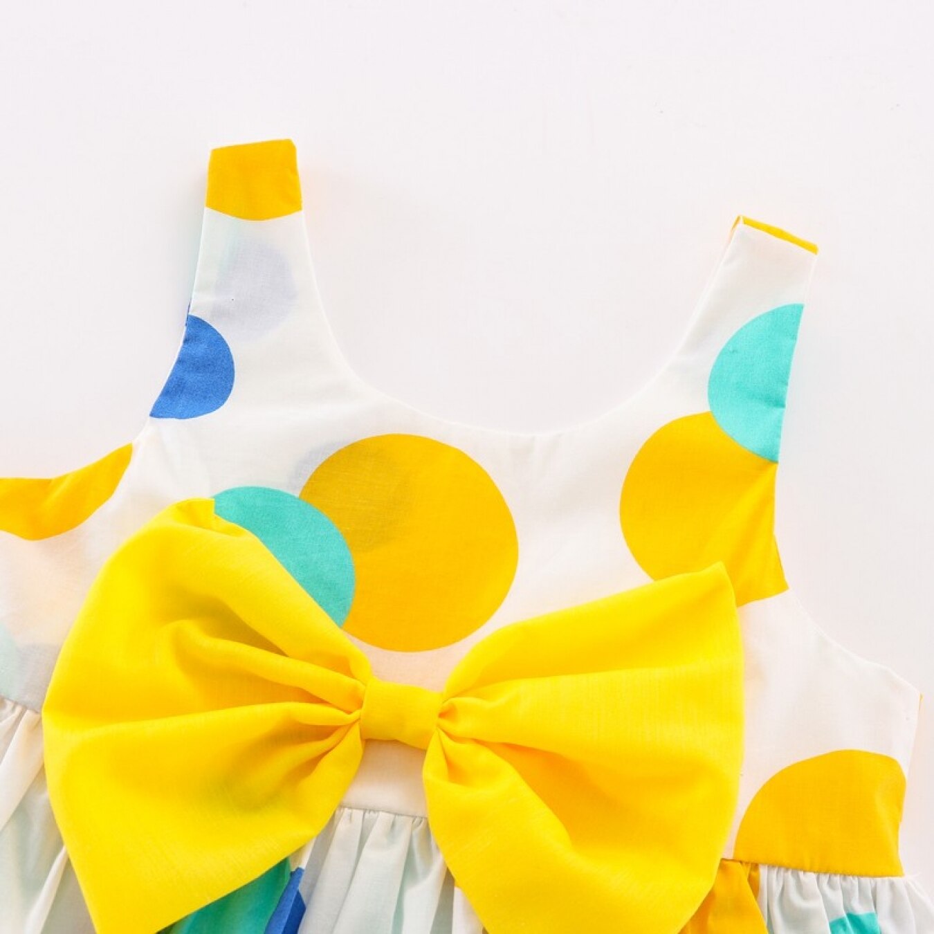 Rochie cu palarie copii Buline Mari si Mici - multicolor 3-4 ani - eMAG.ro