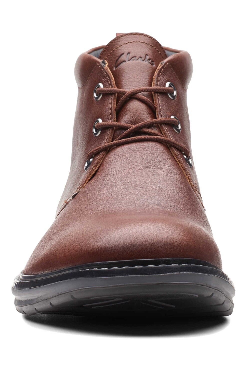 Clarks, Кожени боти Chantry, Коняк, 9 - eMAG.bg