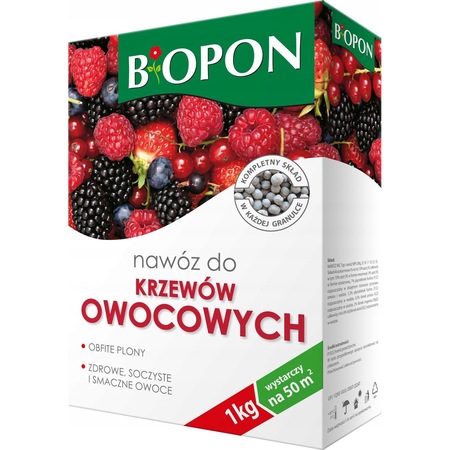 Ingrasamant pentru pomi fructiferi/arbusti Biopon, 1kg - eMAG.ro