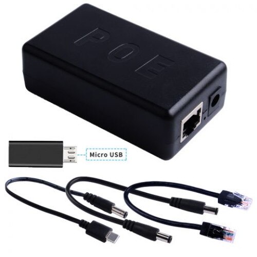 Modul Splitter PoE de la 48V la 5V pentru Raspberry Pi 4(B)/3B+, P-0006 ...