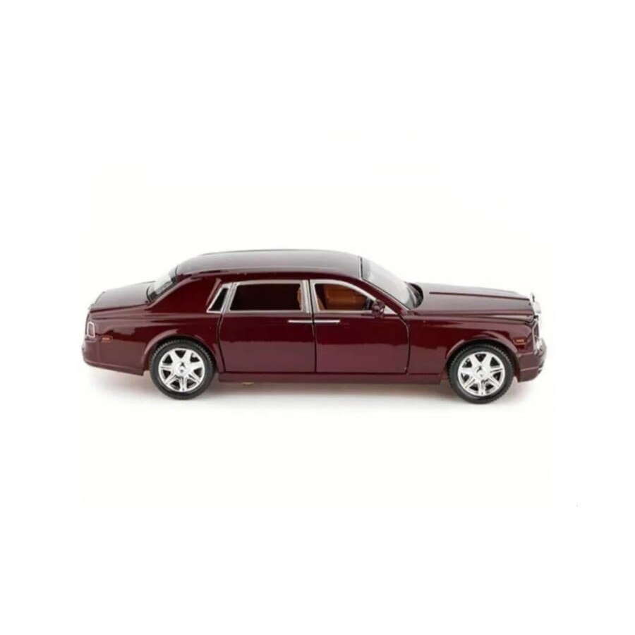 Masina Rolls Royce Phantom metalica, usile mobile, Maro, 18 cm - eMAG.ro