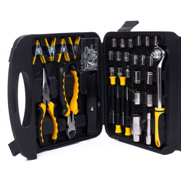 Trusa de scule universala 117 elemente KD10831 KraftDele - eMAG.ro