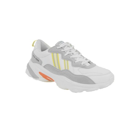 Pantofi sport, Veer, Alb, 44 EU, Talpa Spuma - eMAG.ro