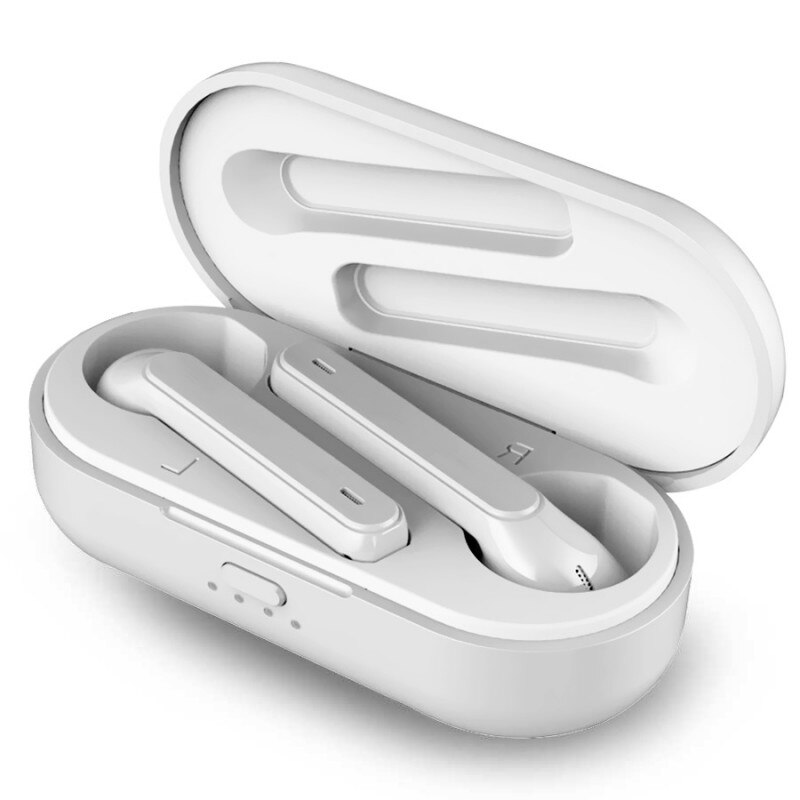 Casti wireless TW Deepbass TWS-X5 - Alb - eMAG.ro