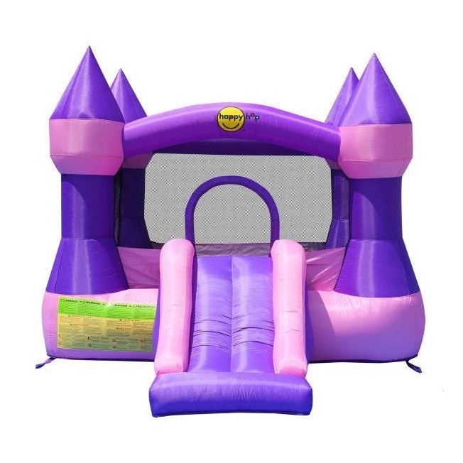 Castel Gonflabil Happy Hop Cu Tobogan 365 x 265 x 215 cm - eMAG.ro