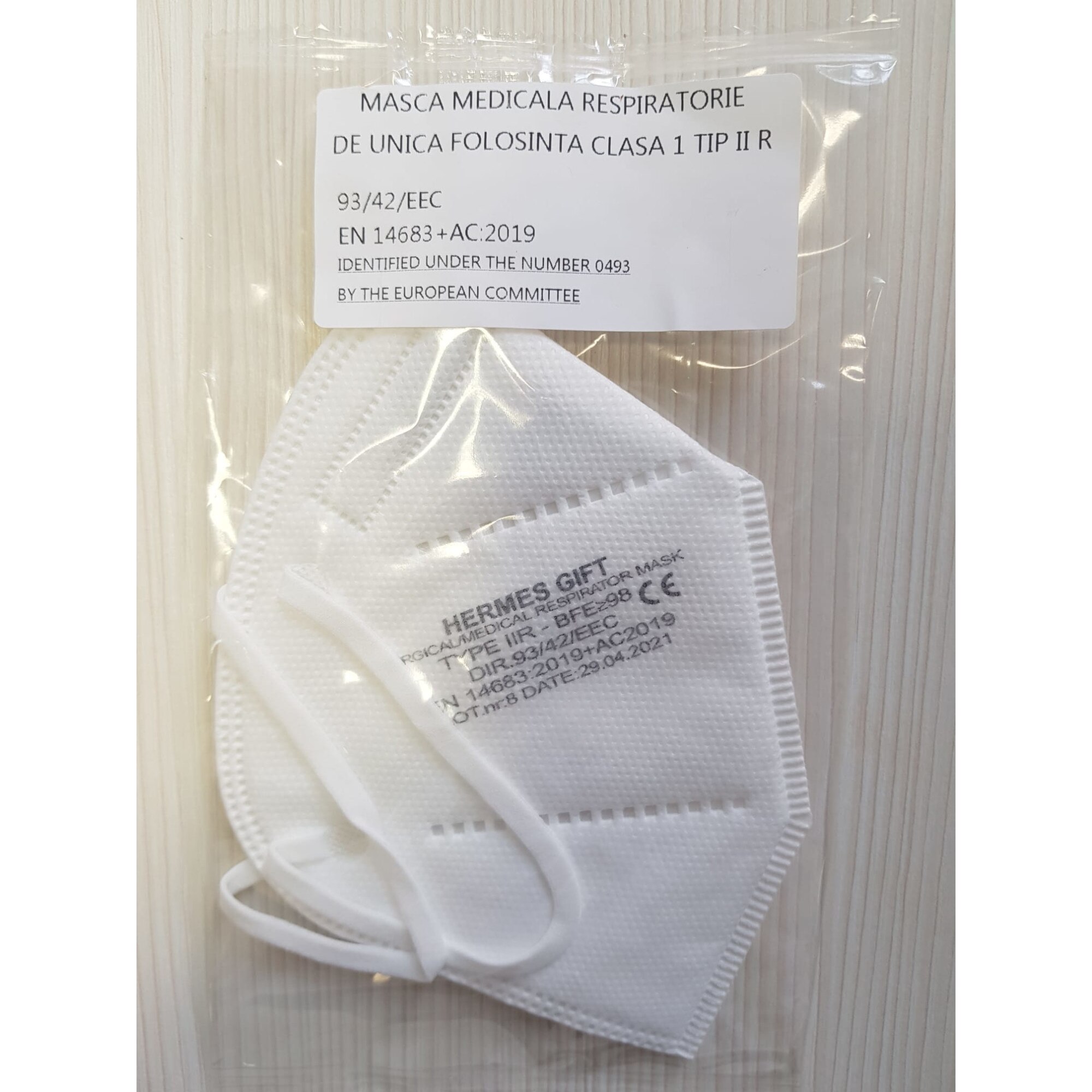 Masca respiratorie tip II R ≥ 98 Hermes - eMAG.ro