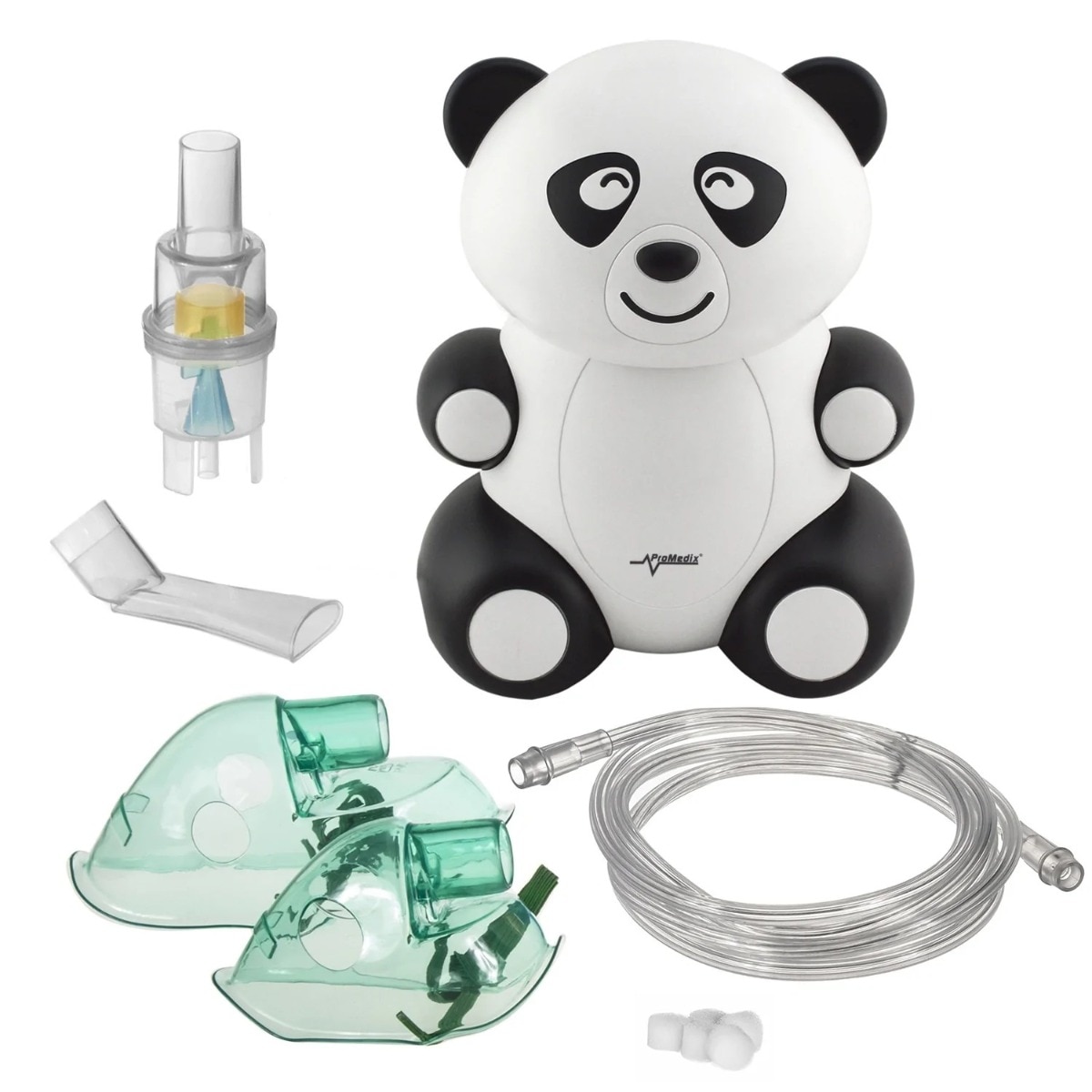 ProMedix PR-812 10 ml, 29–52 PSI Panda alakú kompresszoros inhalátor ...