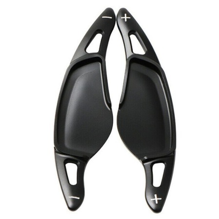 Set 2 padele volan pentru BMW, Shift Paddle negru, BMW 3 5 6 7 X3 X4 X5 ...
