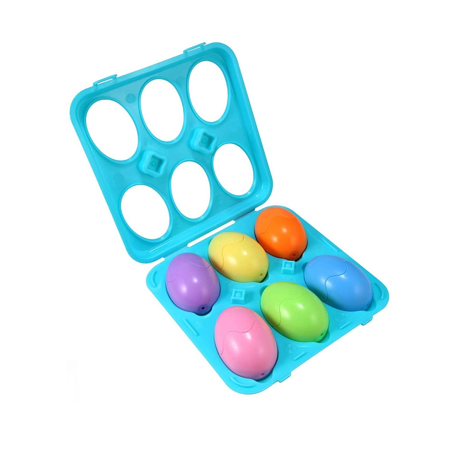 Jucarie cofraj cu oua colorate si forme Montessori - eMAG.ro