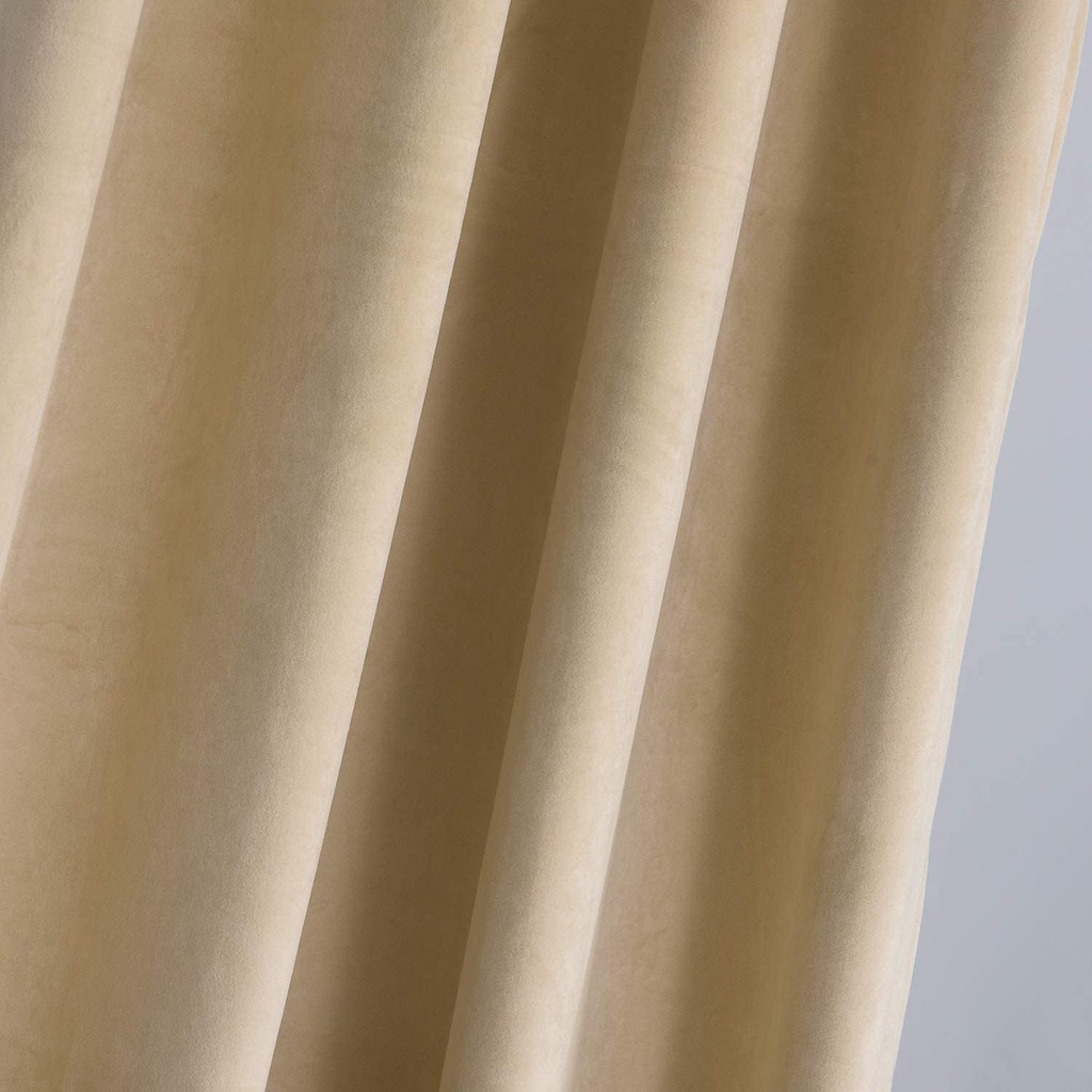 Set draperii din catifea cu inele argintii, Madison, 200x265 cm ...