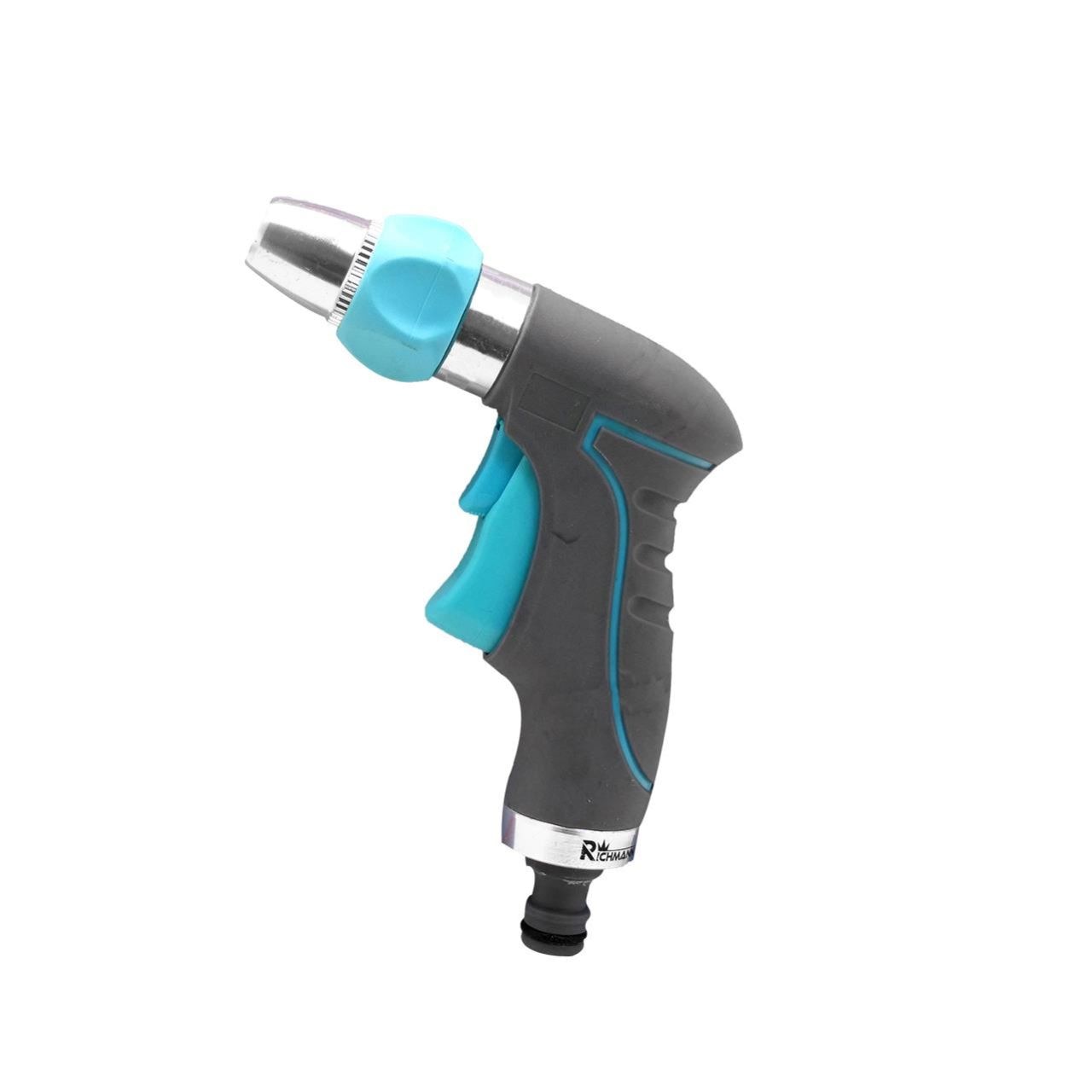 Pistol stropit gradina, tip jet, metalic, debit reglabil, Richmann ...