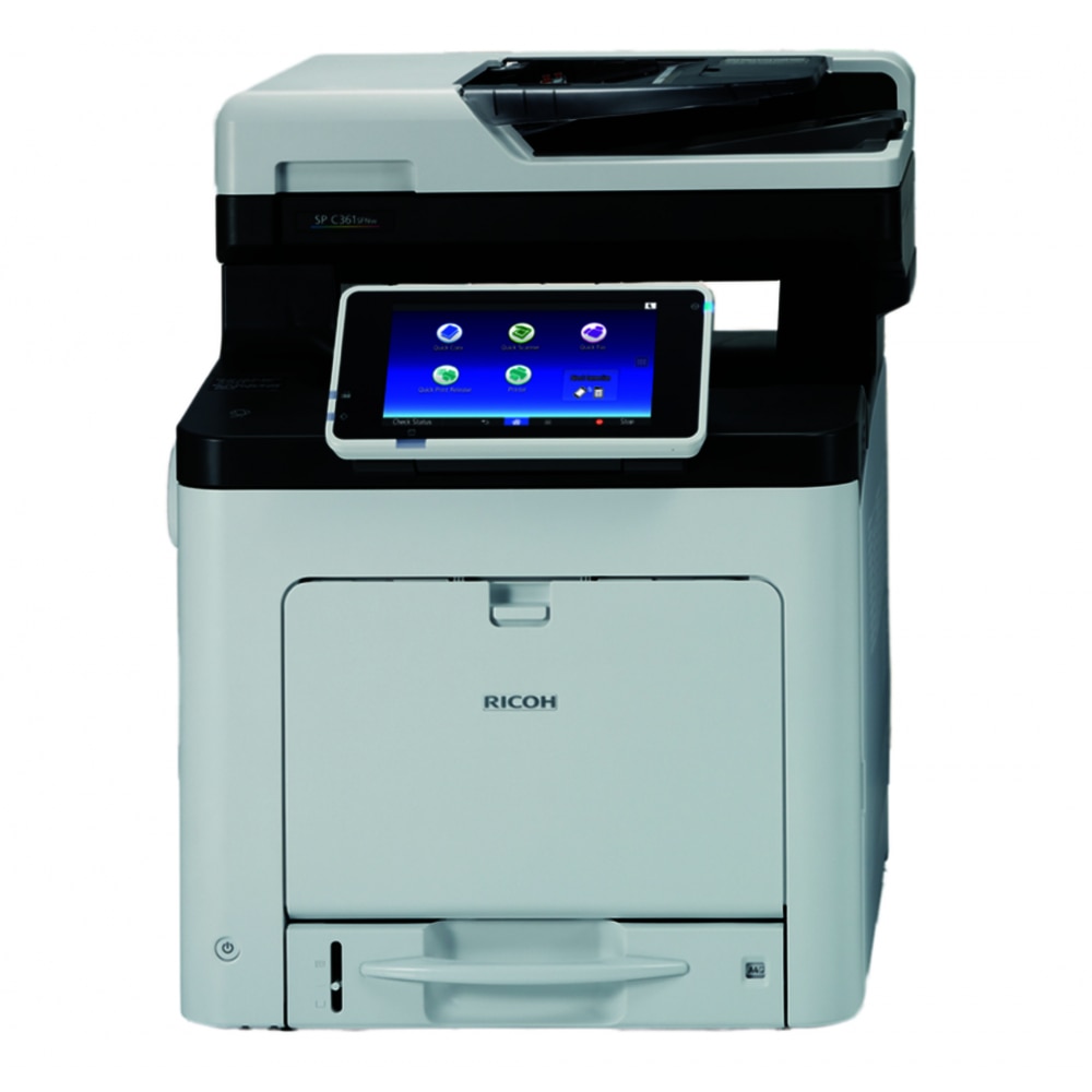 Imprimanta multifunctionala color laser 3 in 1 - RICOH SPC360SNW, A4 ...