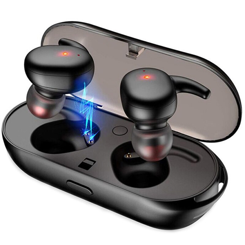 Casti Bluetooth Wireless NUODWELL, cu Microfon, Handsfree, Control ...