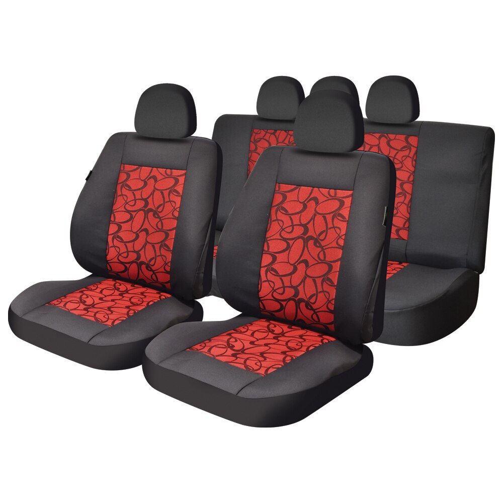 Set huse scaune auto Smartic®, Lux, 11 piese, compatibile cu airbag ...