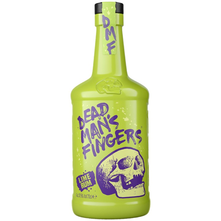 Rom Dead Mans Fingers, Lime, 37.5%, 0.7l - eMAG.ro
