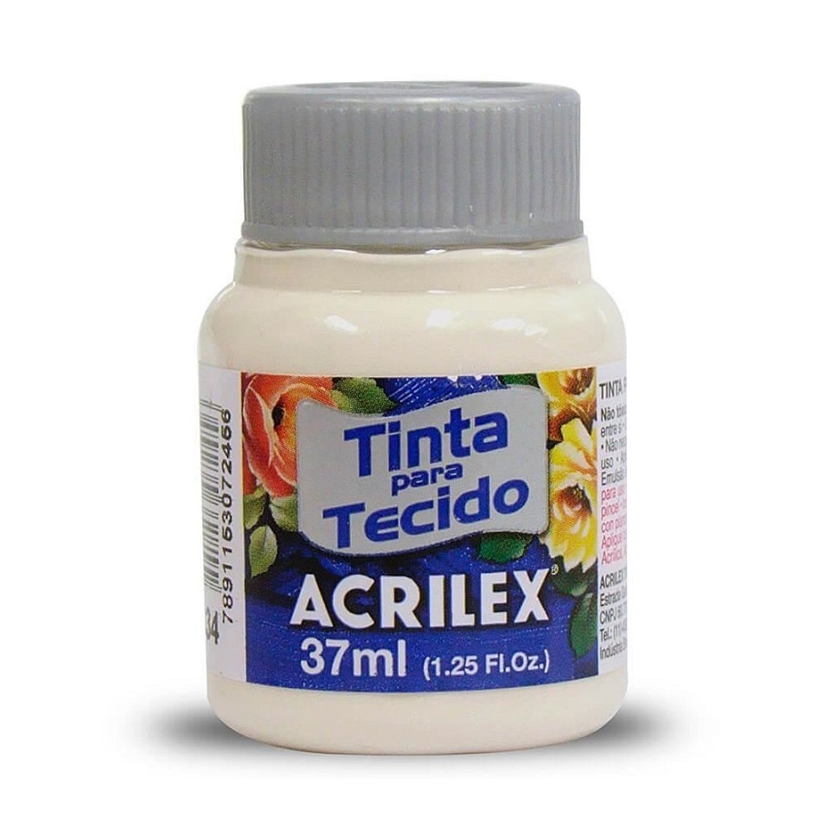 Vopsea textile Acrilex, 37ml, Bej - eMAG.ro