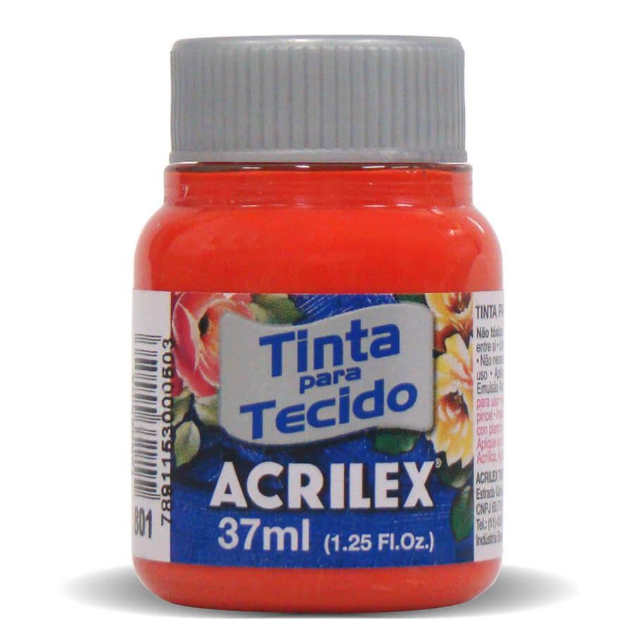 Vopsea textile Acrilex, 37ml, Rosu corai - eMAG.ro