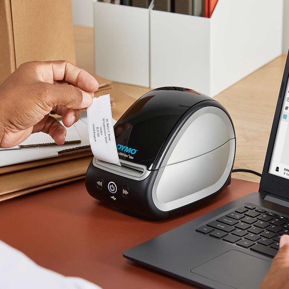 Aparat etichetare LabelWriter 550, senzor recunoastere eticheta, aparat ...