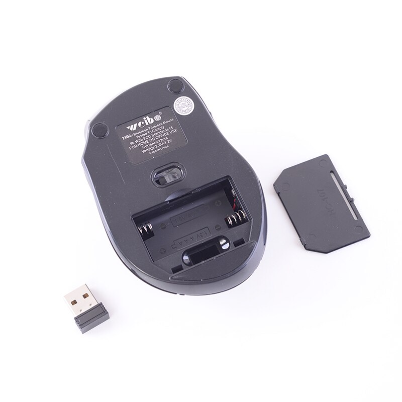 Mouse fara fir RF-5001, WIRELESS si Bluetooth, Silentios, Negru - eMAG.ro