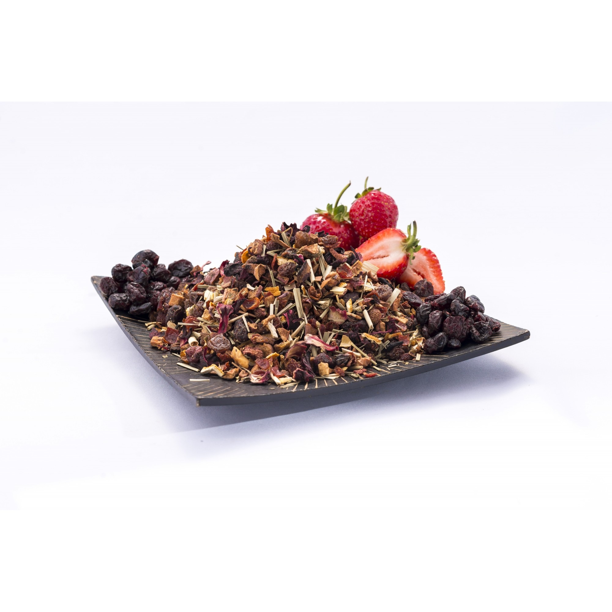 Ceai de fructe, Merisor si Capsuni, Mount Himalaya Tea, 50 g - eMAG.ro