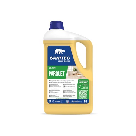 Detergent parchet cu ceara 5000 ml, Sanitec - eMAG.ro