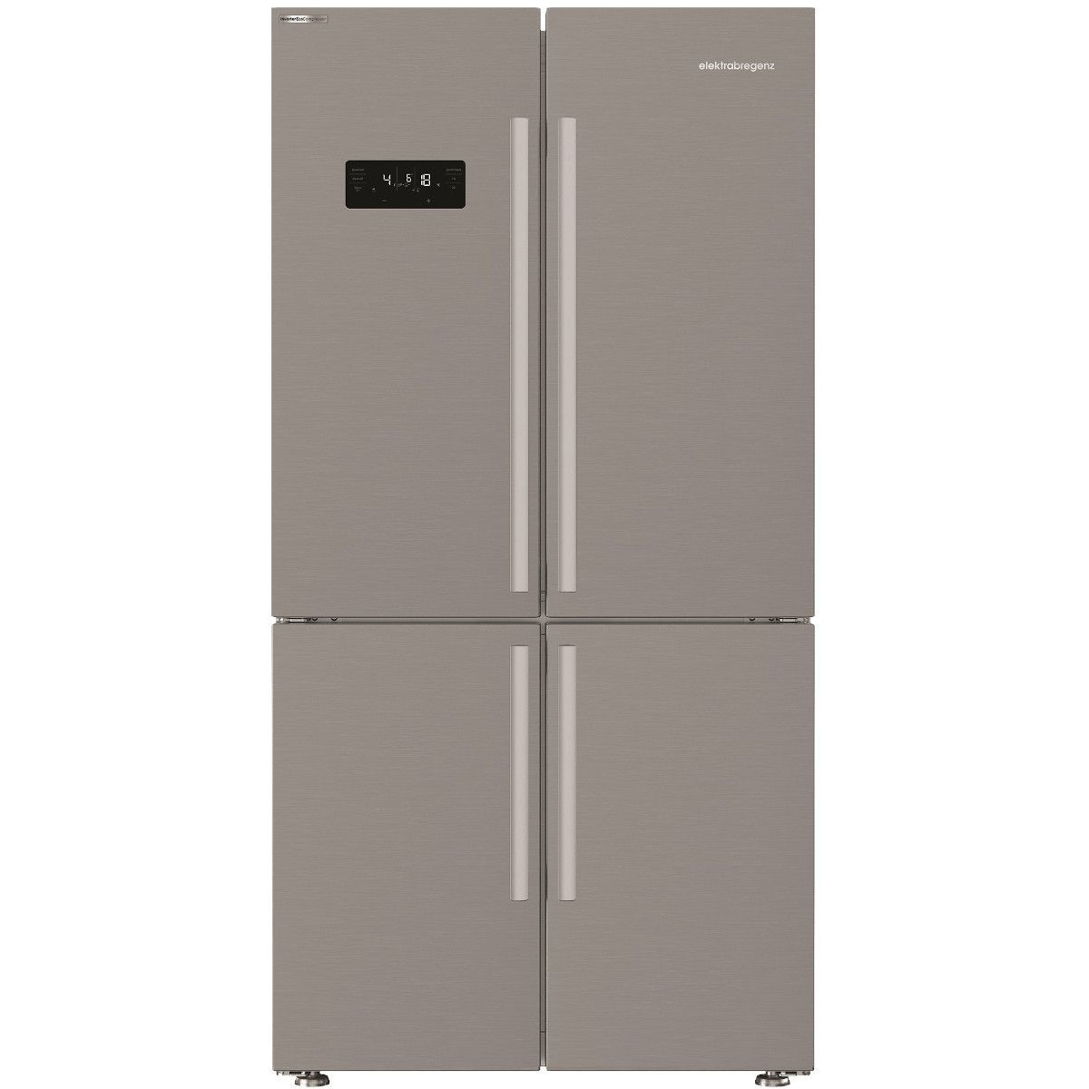 Elektrabregenz SBSQ 4260X (A) side by side hűtőszekrény 572 liter ...