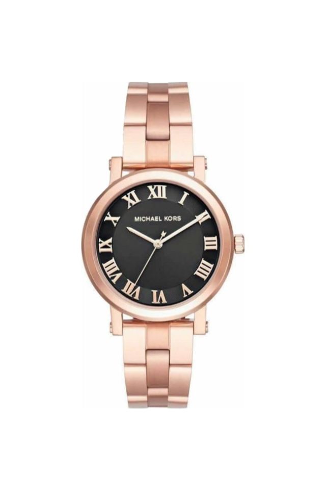 Ceas Michael Kors MK3585, Inox, Rose Gold/Negru - eMAG.ro