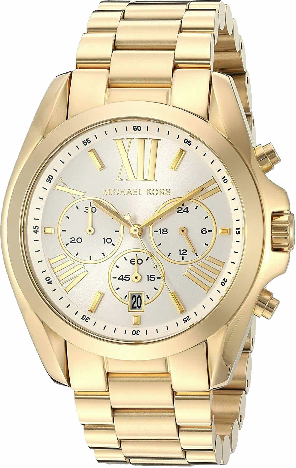 Ceas Michael Kors MK6266, Inox, Auriu/Alb - eMAG.ro
