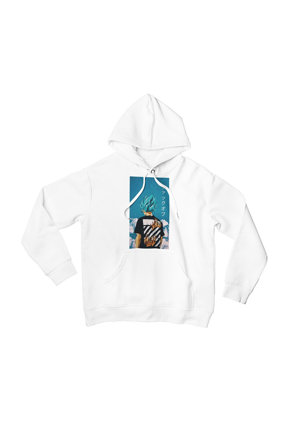 Hanorac Barbati, Dragon Ball Z, Blue trip, alb, M - eMAG.ro