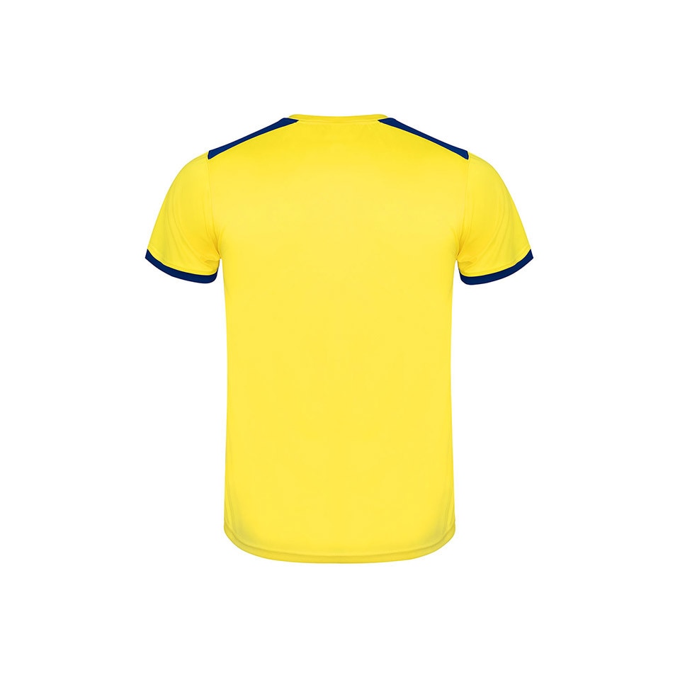 Комплект от 3 спортни екипировки RACING, Roly, унисекс, жълто и синьо ...