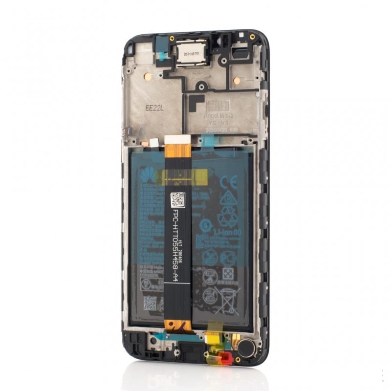 Huawei Y5p LCD kijelző + érintőkijelző fekete (szervizcsomag) - eMAG.hu