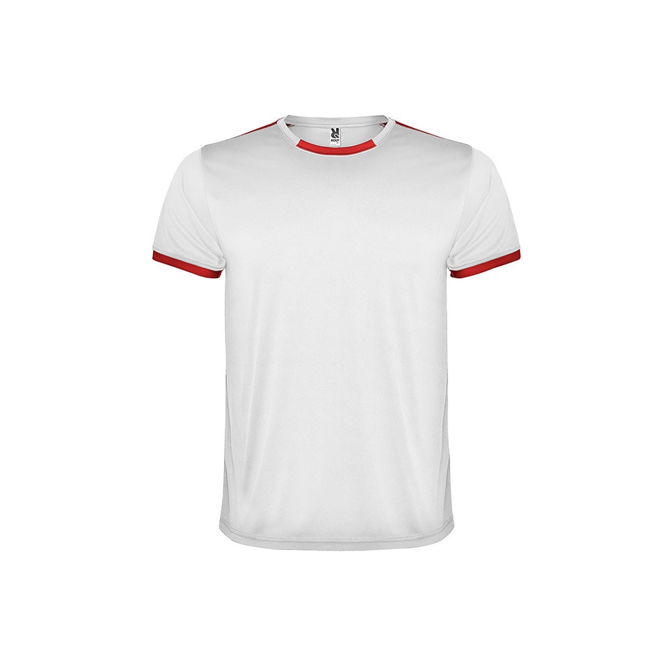 Set 3 Piese Echipament Sportiv RACING, Roly, Unisex, Alb si Rosu, Copii ...