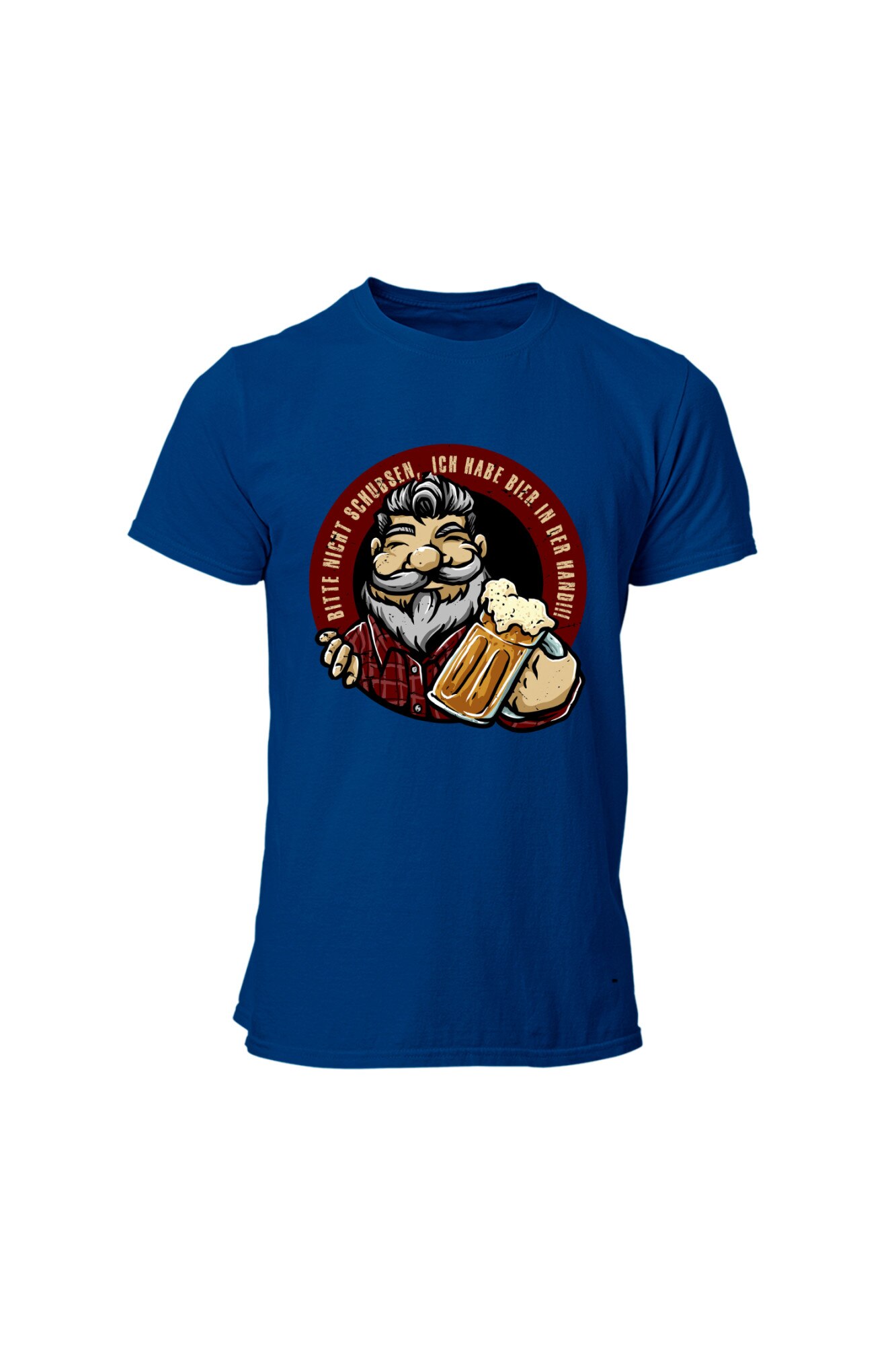 OEM Happymerch Please don't push I have beer férfi póló, kék, S - eMAG.hu