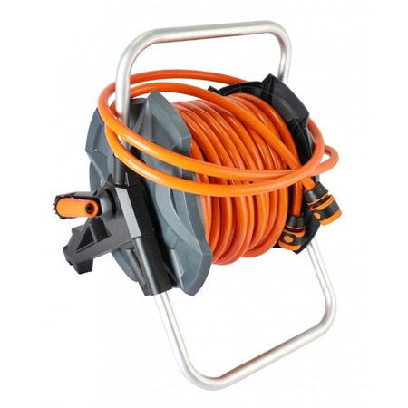 Furtun cu derulator, profesional,3 straturi,30 m, 1/2",max 25 bar ...