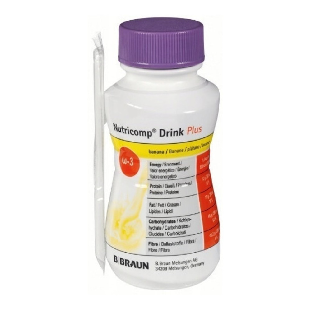 Supliment Alimentar, Nutricomp, Drink Plus, 200ml, Set 24 Buc, Aroma De ...