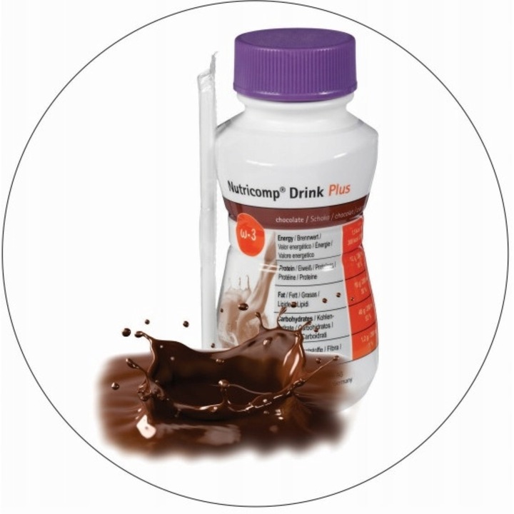 Supliment Alimentar, Nutricomp, Drink Plus, Set 4 Buc, 200ml, Aroma De ...