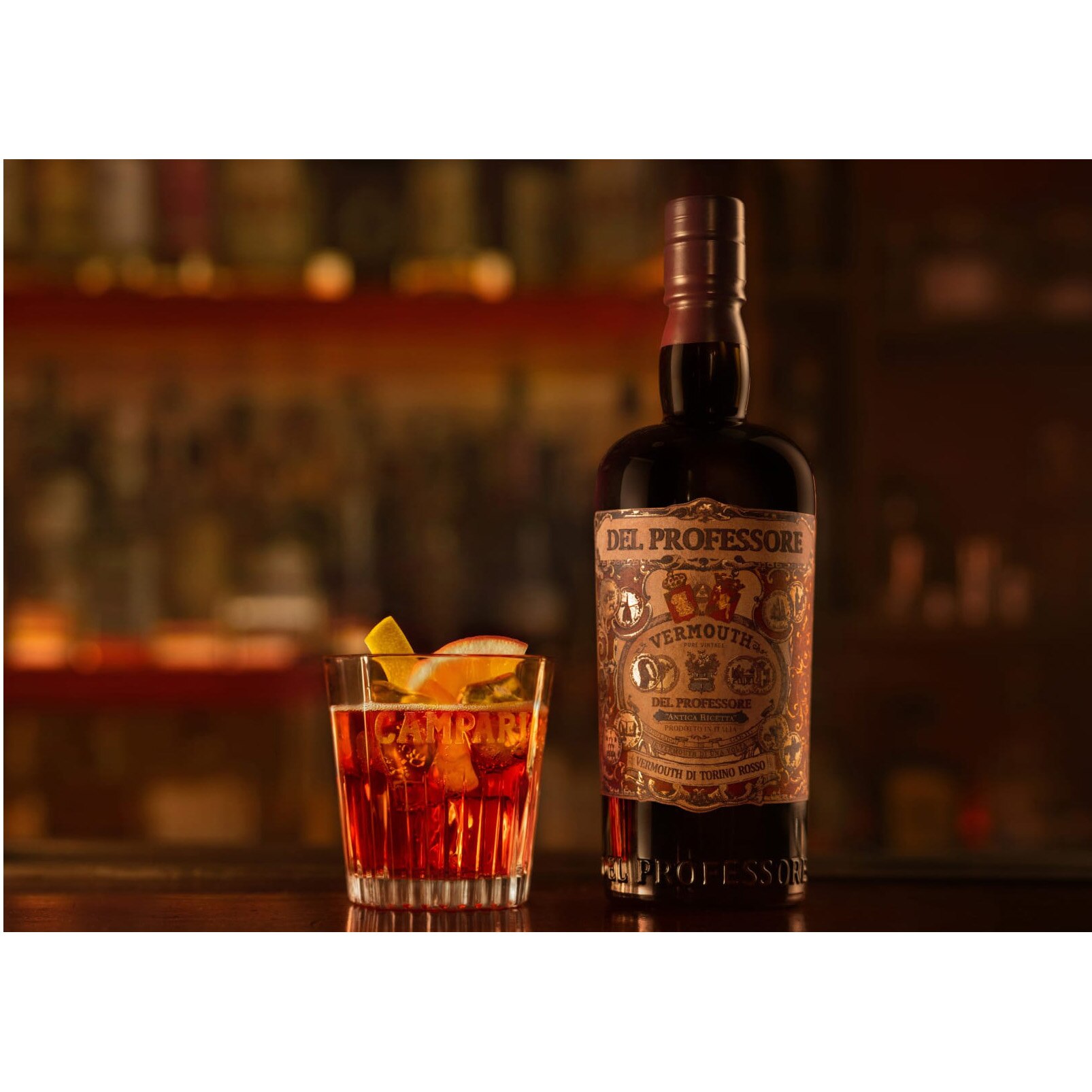 Vermut Del Professore, Di Torino Rosu, 18%, 0.75l - eMAG.ro