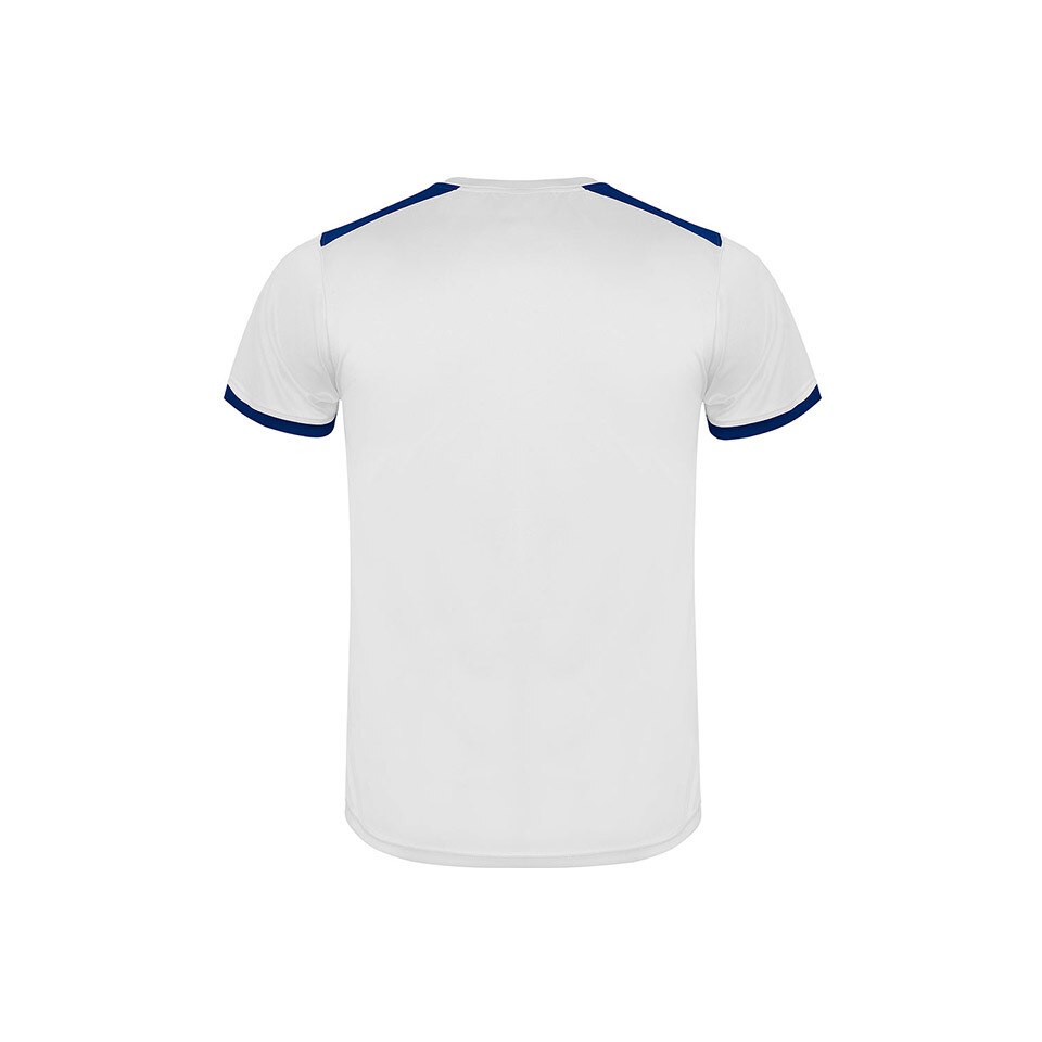 Комплект от 3 спортни екипировки RACING, Roly, унисекс, бяло и синьо, M ...