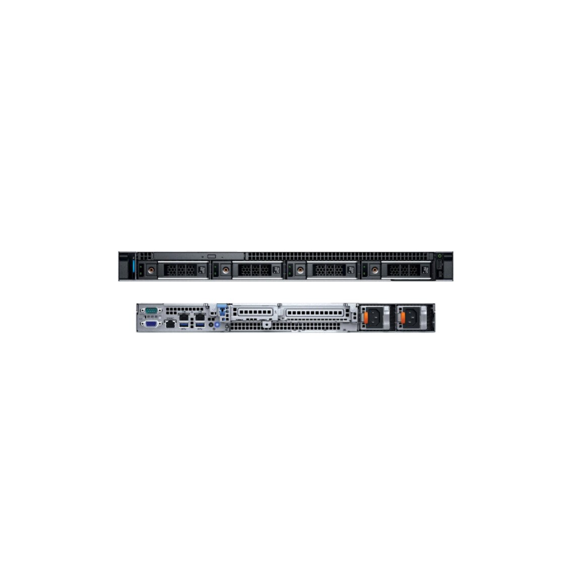 Dell PowerEdge R340 szerverrendszer, Rack szerver, Intel Xeon E-2224 ...