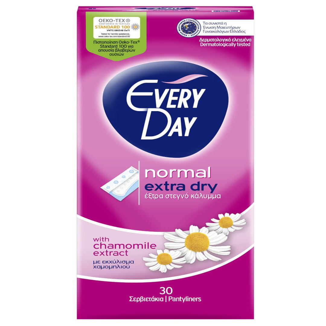 Set Absorbante zilnice, Every Day, bumbac, 30 buc, 115g - eMAG.ro