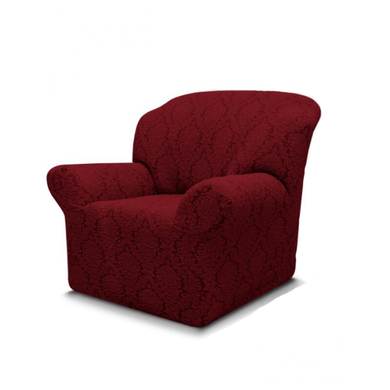 Huse elastice jacquard cu model, pentru 1 fotoliu, fara volan, marimea ...