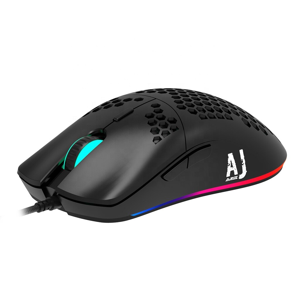 Mouse gaming Ajazz AJ390, Ultrausor 69g, Negru - eMAG.ro