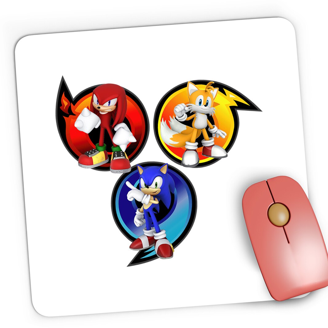 Mousepad Gaming Sonic Hedgehog Team Arici Chaos, 21x19 cm - eMAG.ro