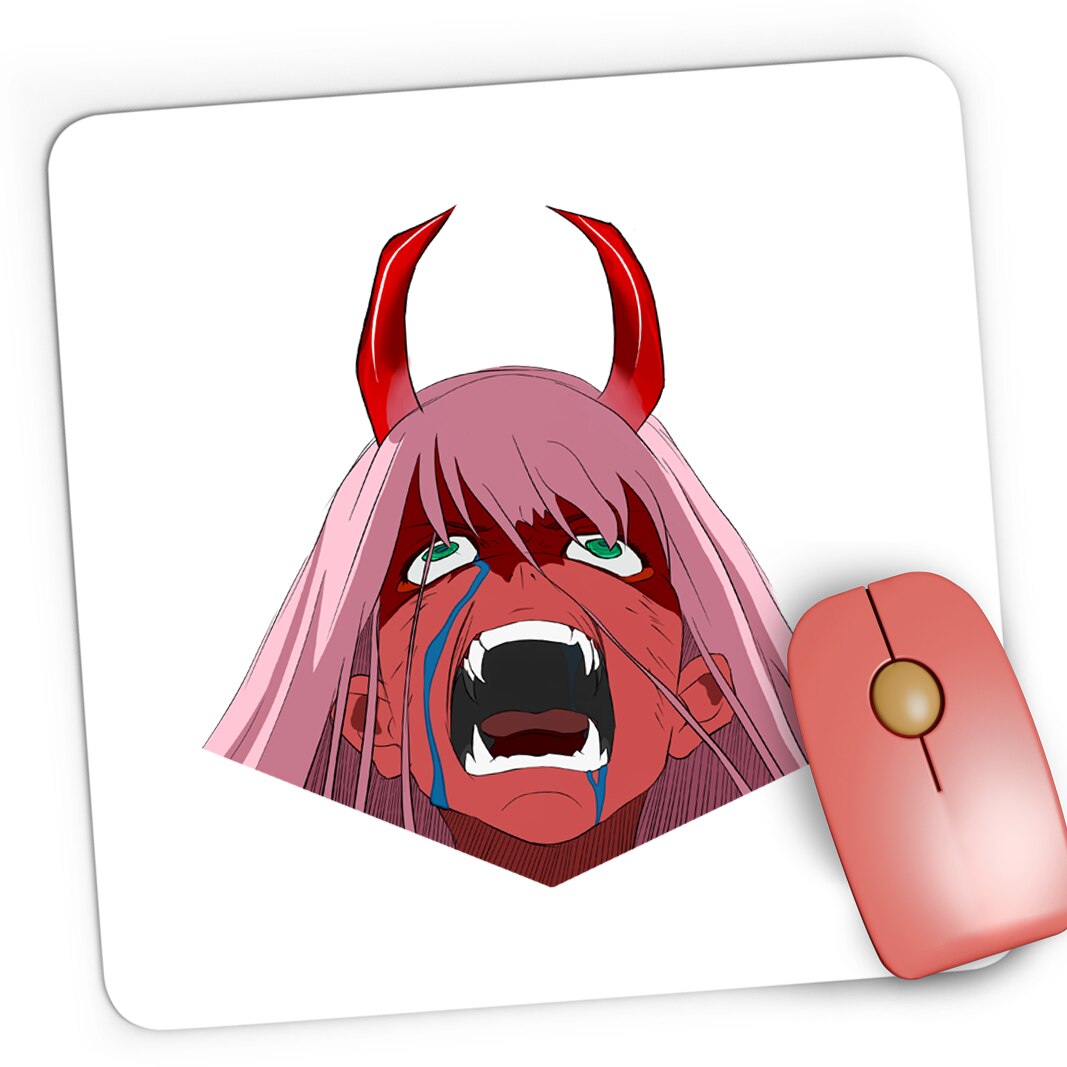 Mousepad Gaming Darling in the FranXX Zero Two Rage Anime, 21x19 cm ...